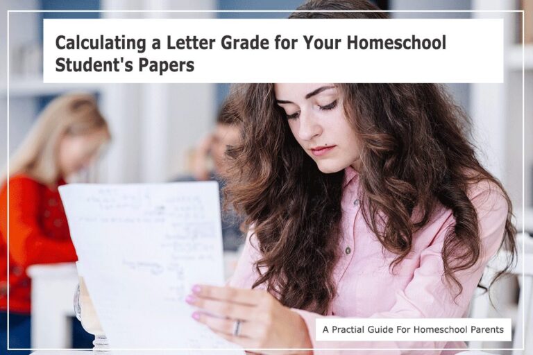 Calculating a Letter Grade for Your Homeschool Student’s Papers – Supercharged Science & Math