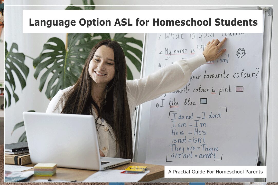 Language Option ASL for Homeschool Students – Supercharged Science & Math